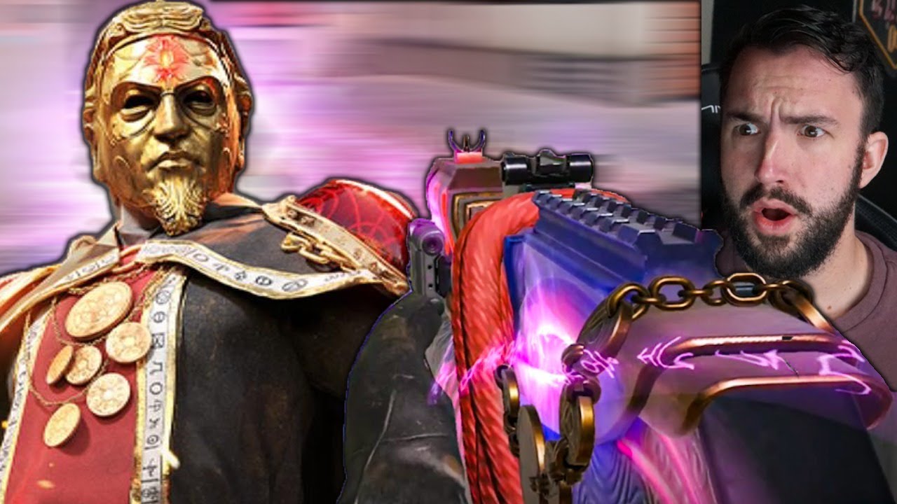 gold face guy uses legendary gun pt 2 - YouTube
