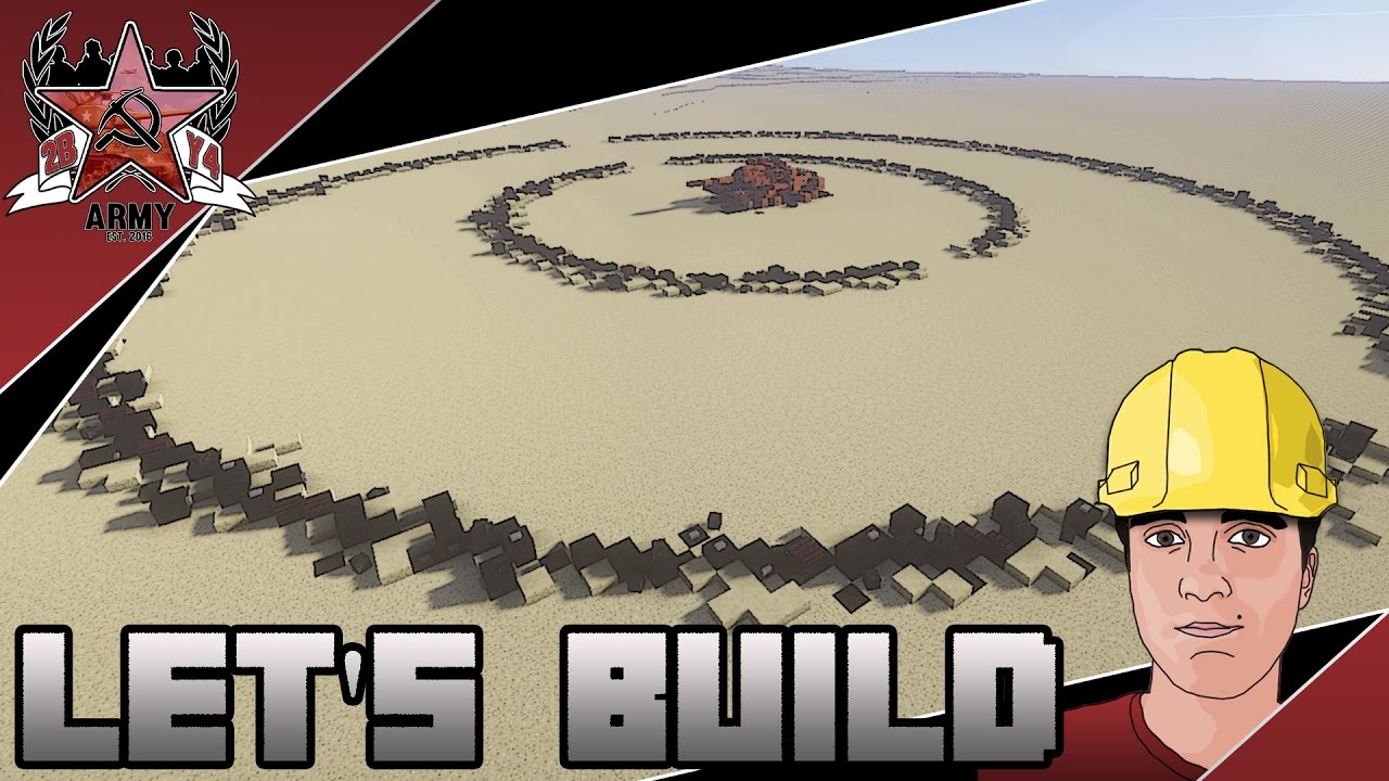 Minecraft: Let's Build a Desert Military Bombing Range Ep. 1: Lots of ...