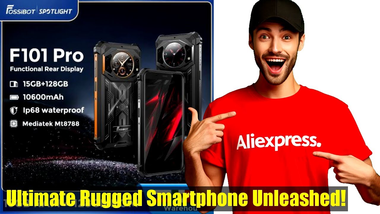 Unbelievable! Fossibot F101Pro Rugged Smartphone - The Ultimate Game-Changer You Need to See ...