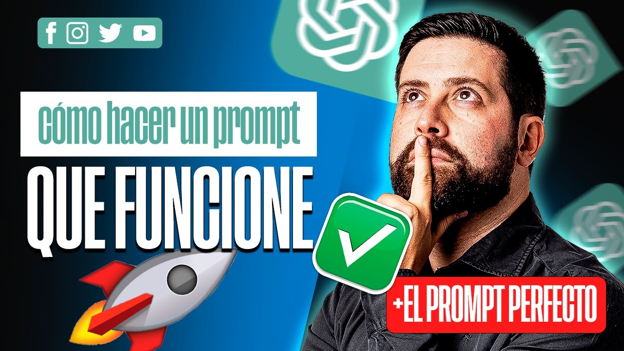 Clase 1 - Cómo Hacer un Prompt que te de buenos resultado【CURSO CHATGPT ...