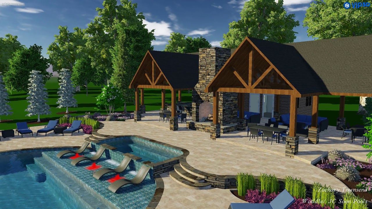 Vip3D - 3D Swimming Pool Design Software - YouTube