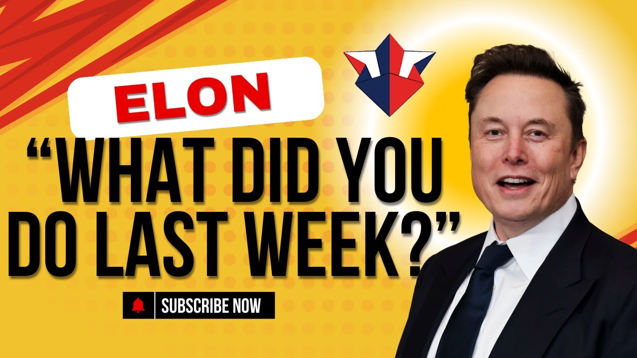 Elon Musk "What Did You Do Last Week?" VetComm News - YouTube