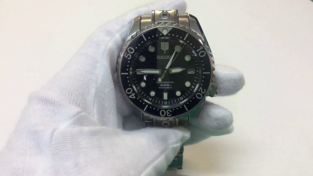 SEIKO Marine Master Pro SBDB001 セイコー マリーンマスタープロ スプリングドライブ 세이코 마린마스터 프로 ...