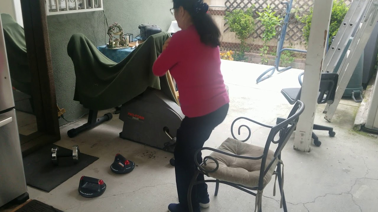 My home gym, 30 second sit-stand/Test for lower-body strength and power ...