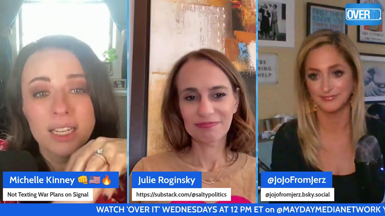 Join me, Tara Setmayer, Julie Roginsky and Michelle Kinney for Over it! - YouTube