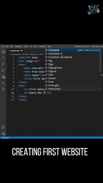 Creating First Website Using Htmlshortspython Programmingcodingwebdevelopmentwebdesign