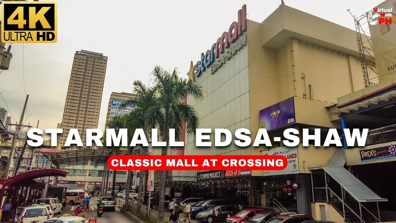 [4K] Sometimes Mall, Sometimes Meeting Place | Starmall EDSA Shaw Walk ...