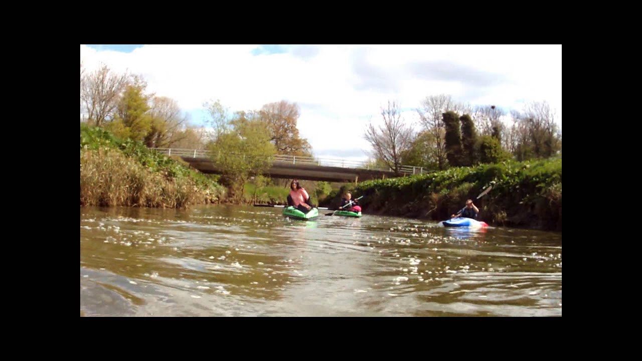 Kayaking Barcombe Mills - YouTube