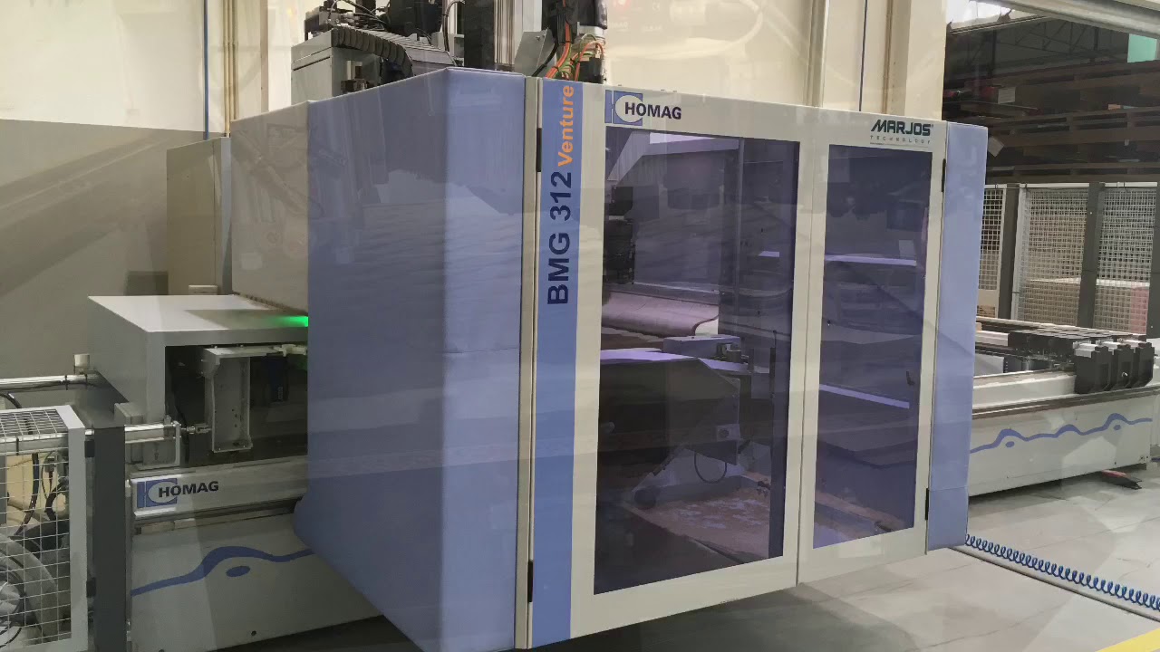 Homag BMG 312 Venture - LBM - YouTube