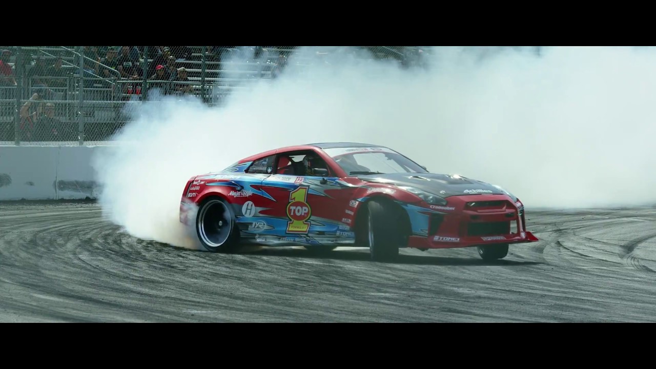 Drifting a Nissan GT-R: Formula Drift Pro Kazuya Taguchi from Jerry ...