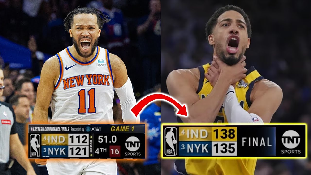 How to CHOKE A 9 POINT LEAD in Under 1 Minute! Knicks vs Pacers ...