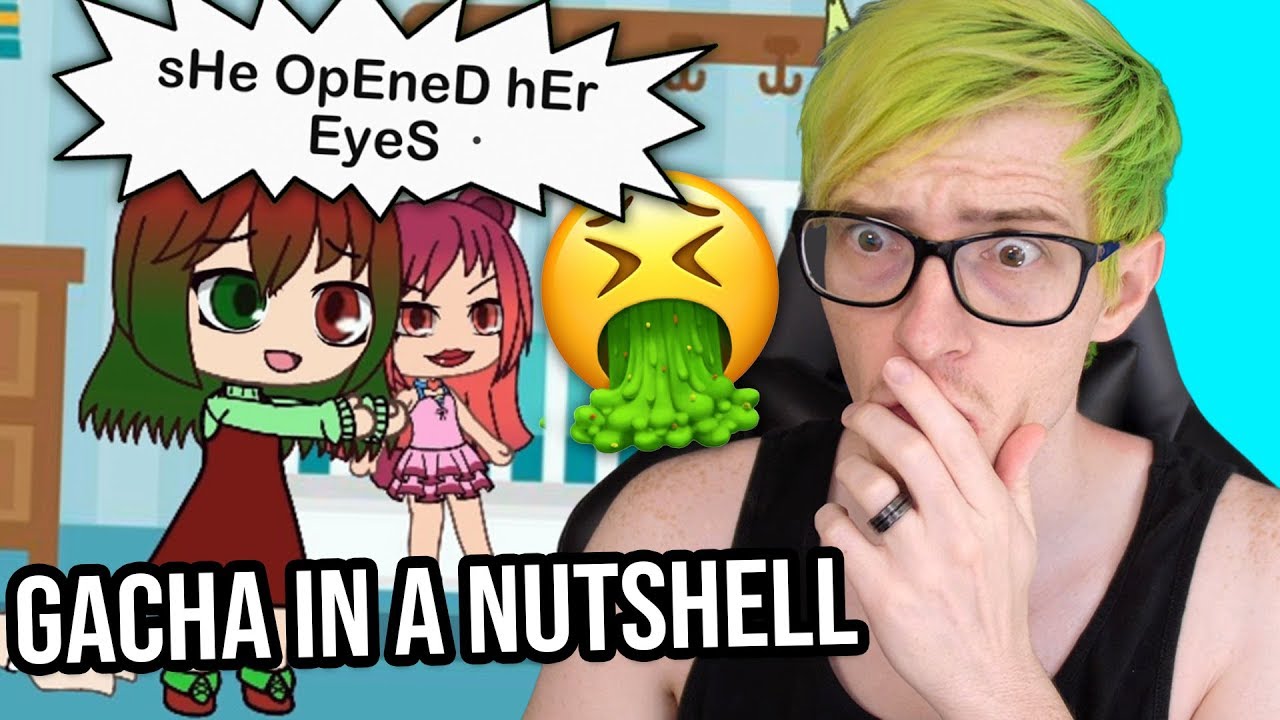 GACHA STORIES in a NUTSHELL | Funny Gacha Life Reaction - YouTube