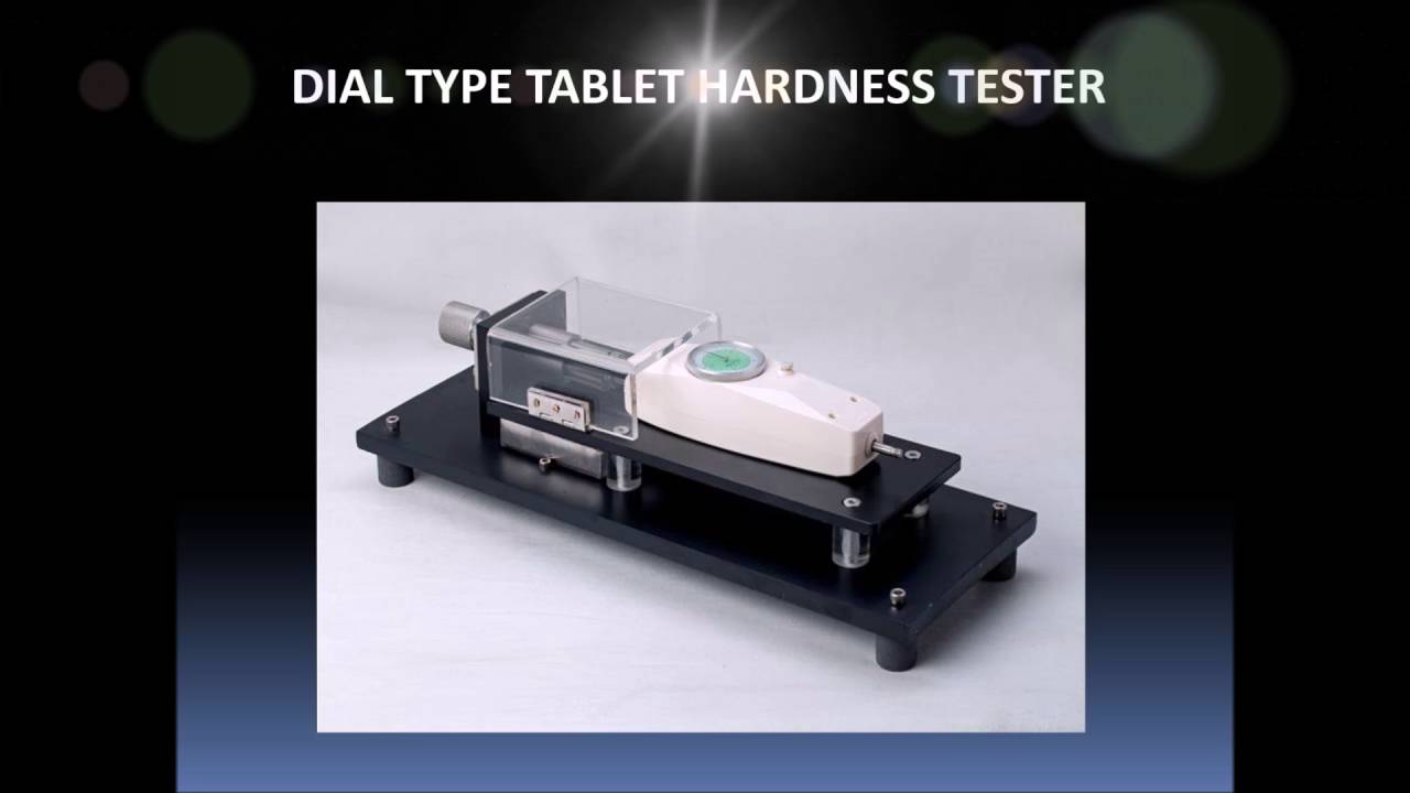 Digital Tablet Hardness Tester - YouTube