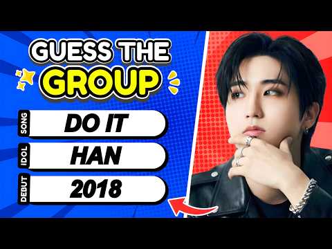 GUESS THE KPOP GROUP BY 3 CLUES! 👀✨ (Song Title + Idol + Debut Year!) | K-Pop Quiz Game 2026