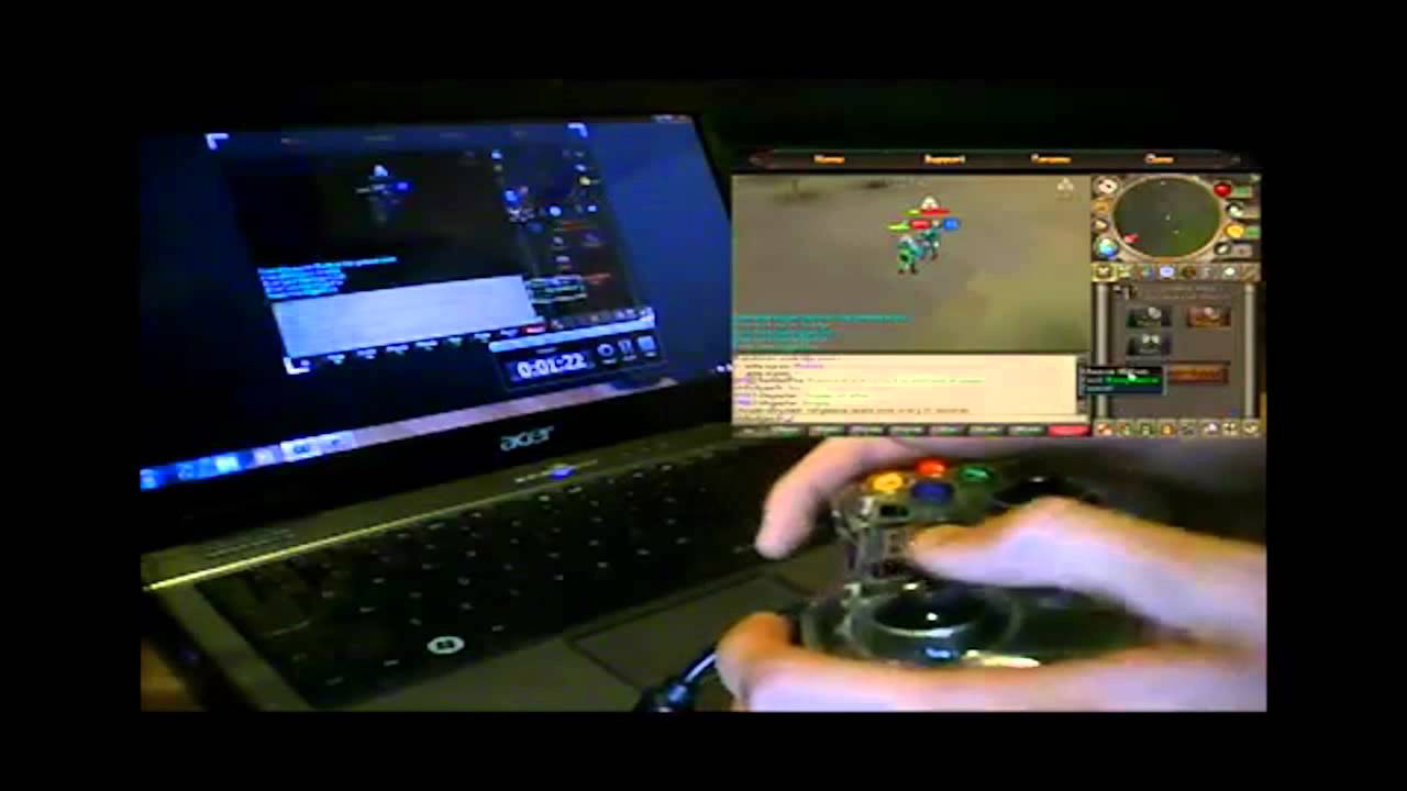 Runescape Meets Xbox 360 - YouTube