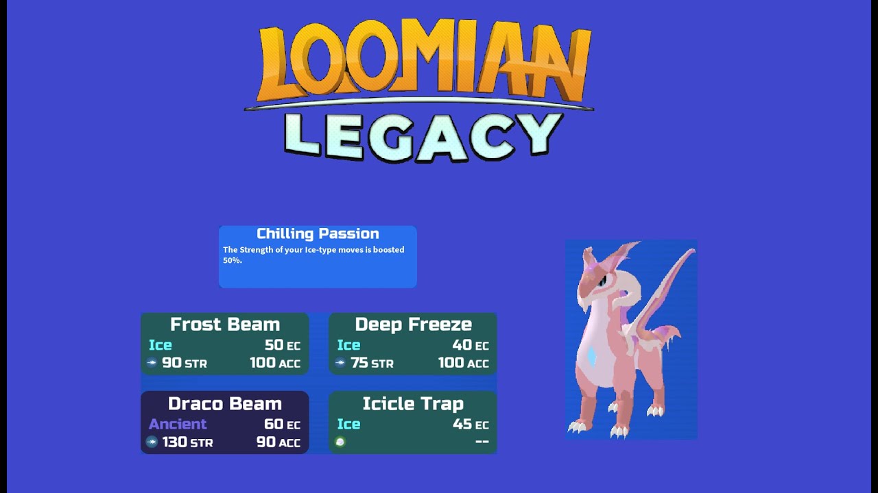 Glacadia is AMAZING, Loomian Legacy PVP - YouTube