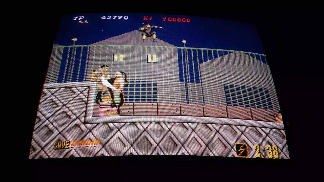 ARpiCADE - Raspberry Pi 3 Arcade Jamma PCB - Shinobi - YouTube