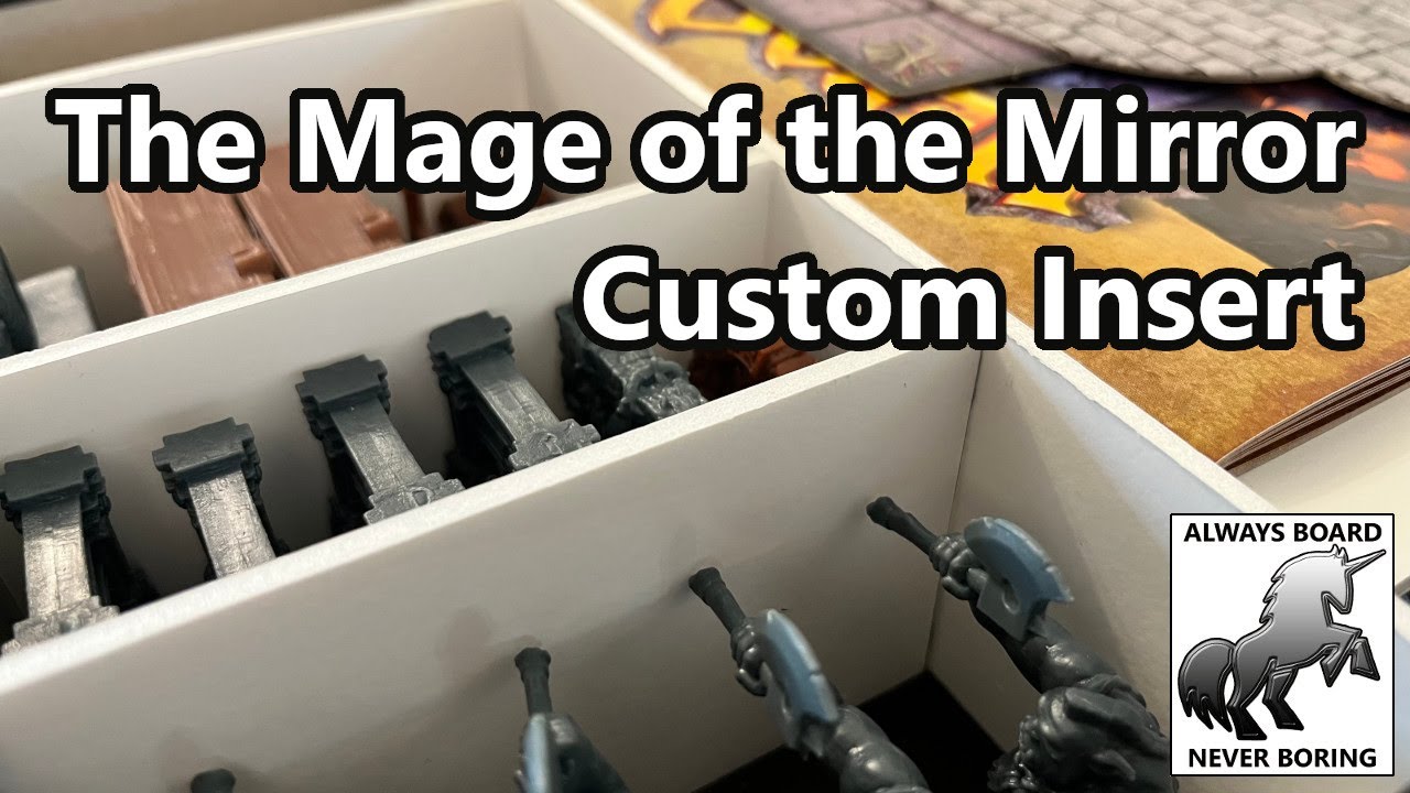 Making a Custom Insert for HeroQuest: The Mage of the Mirror | Basic ...