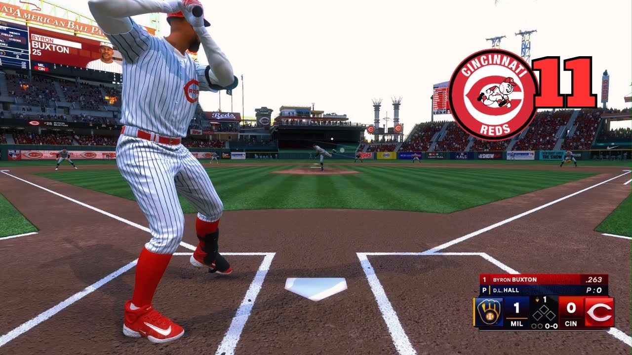 My Cincinnati Reds Rebuild in MLB The Show 24 Roster is INSANE. - YouTube
