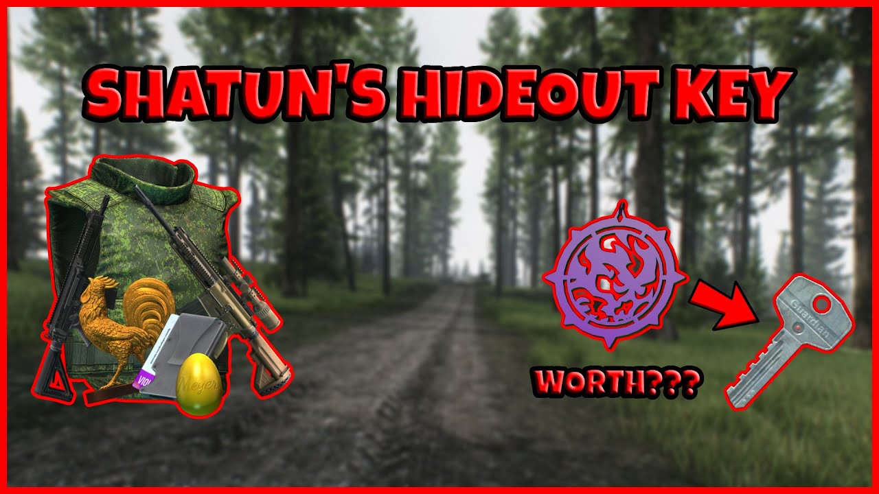Shatun's Hideout Key Opening! Loot Guide! - YouTube