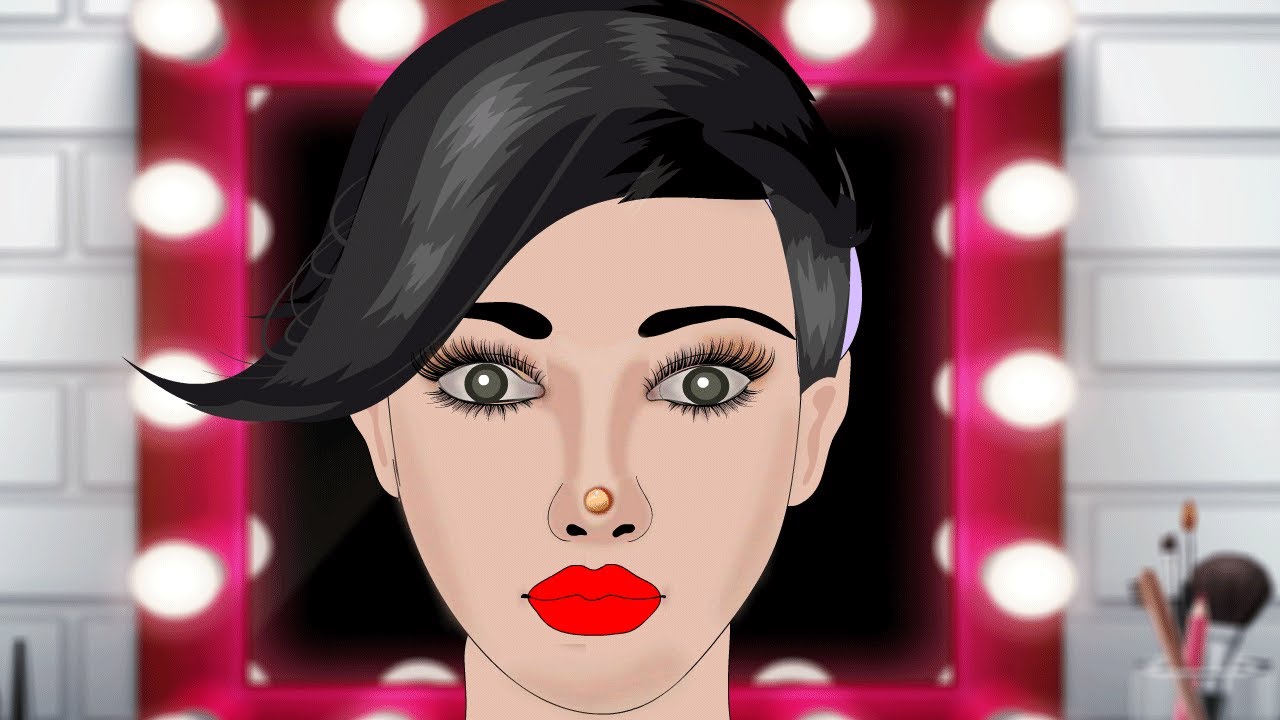 ASMR Animation Remove Unmanaged Nose Piercing Pus | ASMR Nose Piercing ...