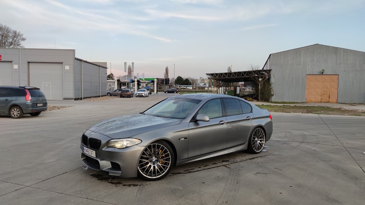 BMW 5 F10 550i- Review (Exterior, Interior, Exhaust sound) - YouTube