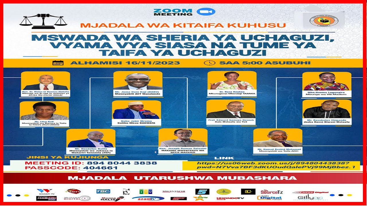 🔴LIVE: BABU DUNI, BABA LEVO, SELASINI NA BALILE KWENYE MJADALA KUHUSU ...
