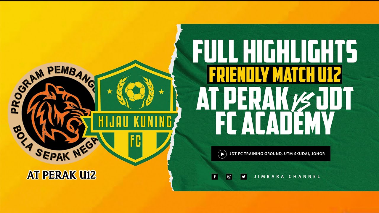 AT PERAK vs HIJAU KUNING FC I AT Perak Tour 2023 - YouTube