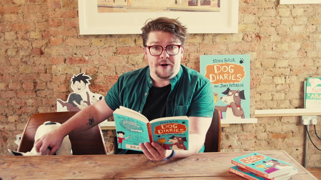 Steven Butler reading an extract from Dog Diaries - YouTube