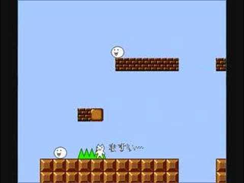 Syobon Action Level 1 - YouTube