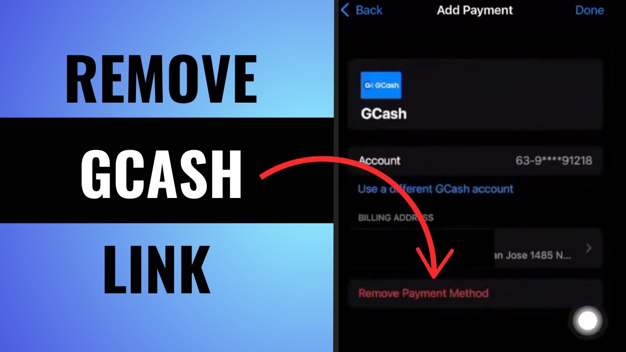 How to remove Gcash link from Apple Payments - YouTube