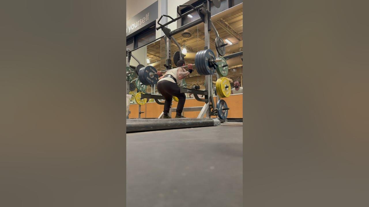 Half Squat With Pause 415LB 188KG - YouTube