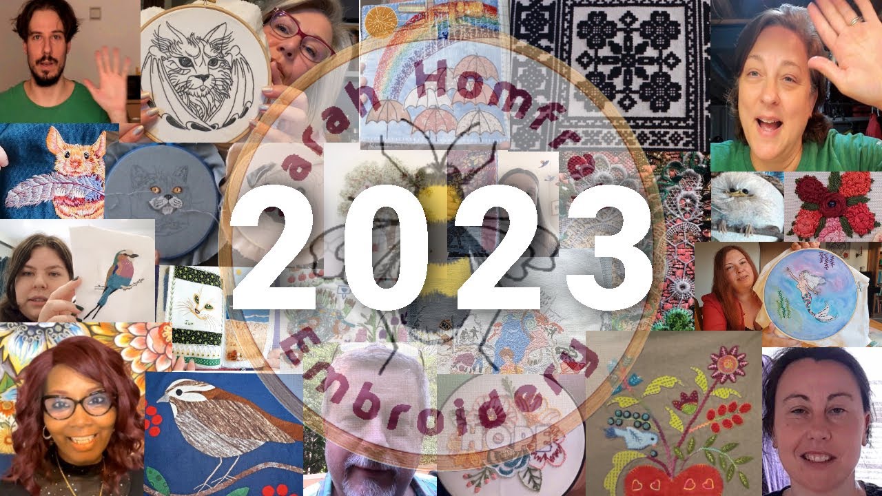 World Embroidery Day 2023 - Stitching around the world with you - YouTube