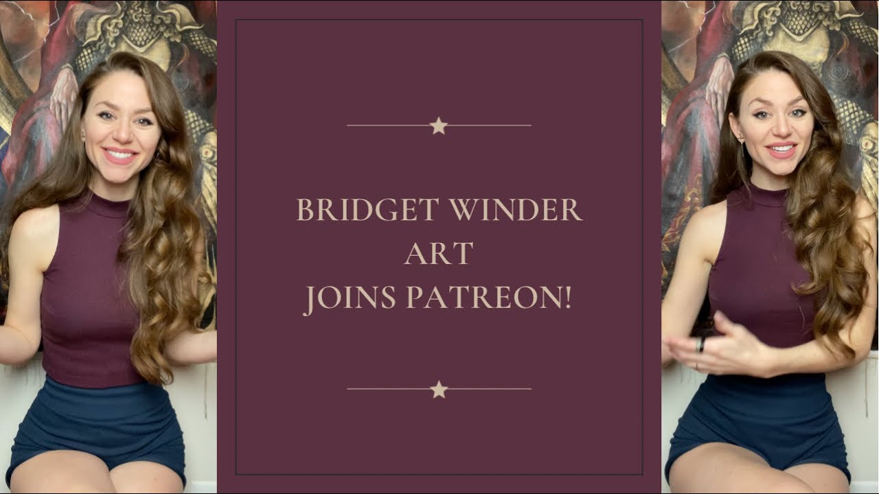 Bridget Winder Art FINALLY Joins Patreon! - YouTube
