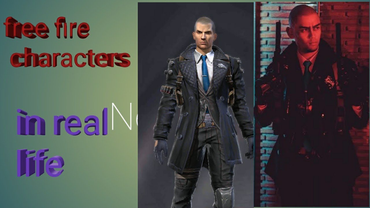Free Fire Real Life Character - YouTube