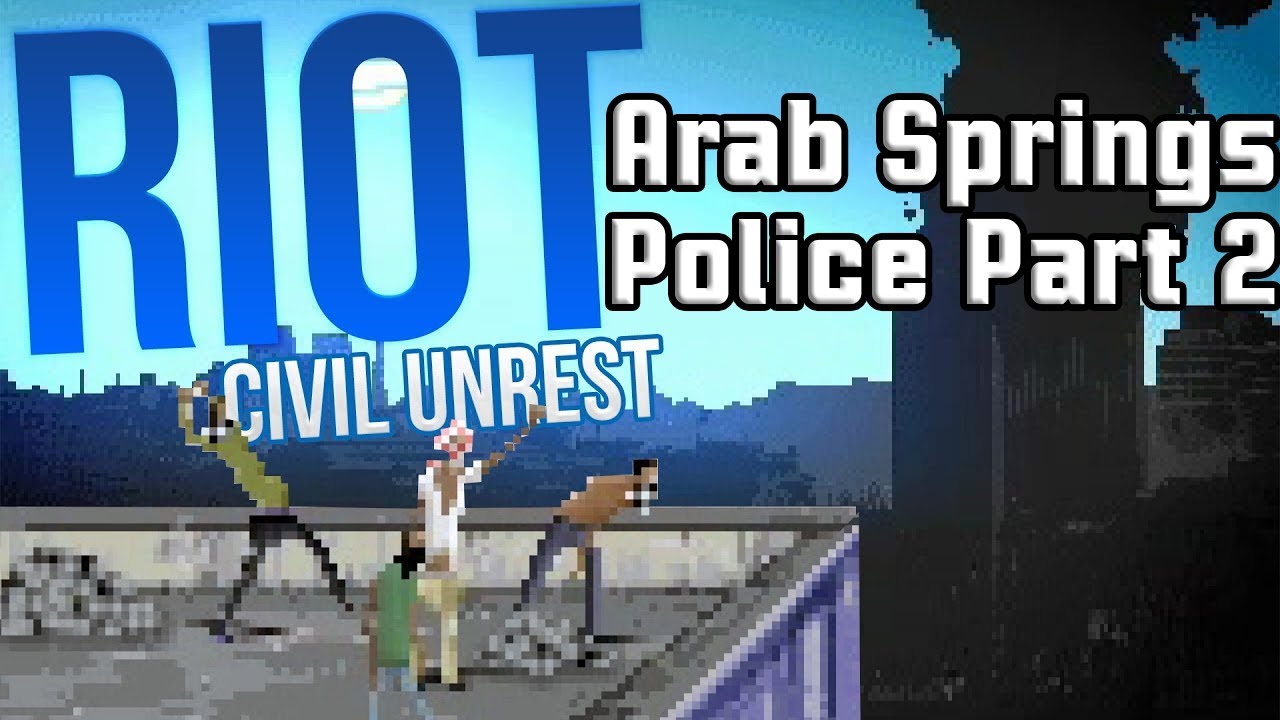 You can leave or you can SLIDE... | Arab Spring Police Part 2 | Riot ...