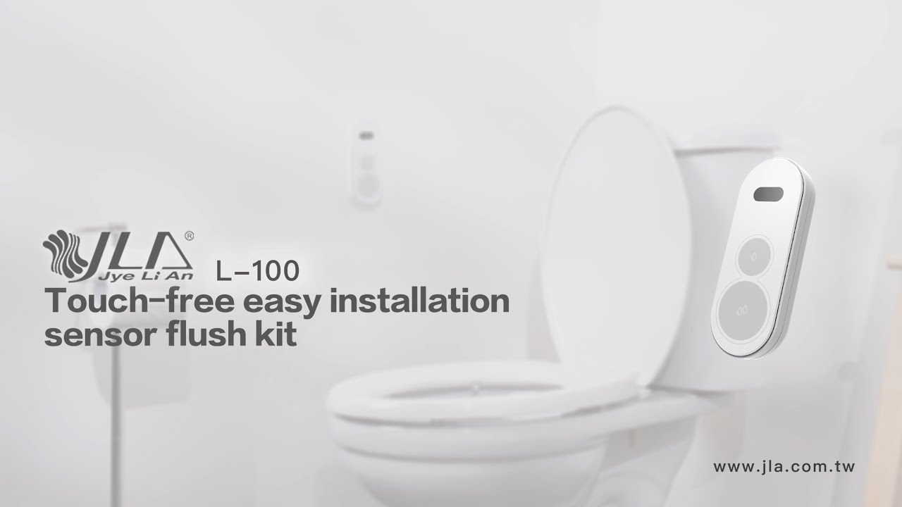 Touch-Free Easy Installation Sensor Flush Kit 【L-100】 - YouTube