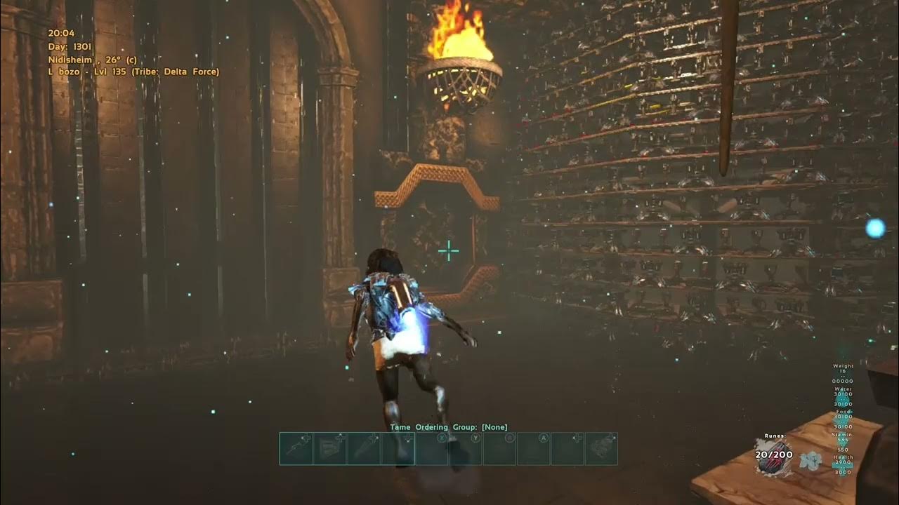 Lab cave alpha base tour Nephalem ark survival evolved - YouTube