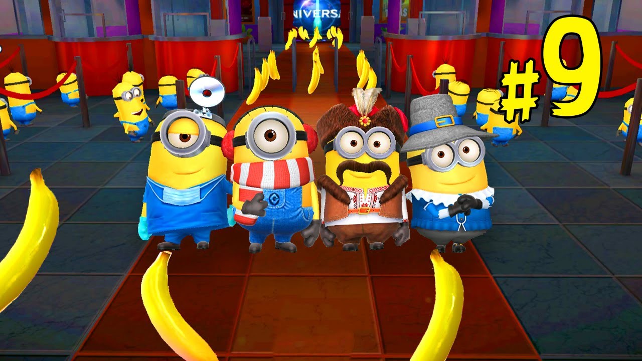 Minion Rush Movie Night (Special Mission) Part 9 | iOS FHD Full Screen ...