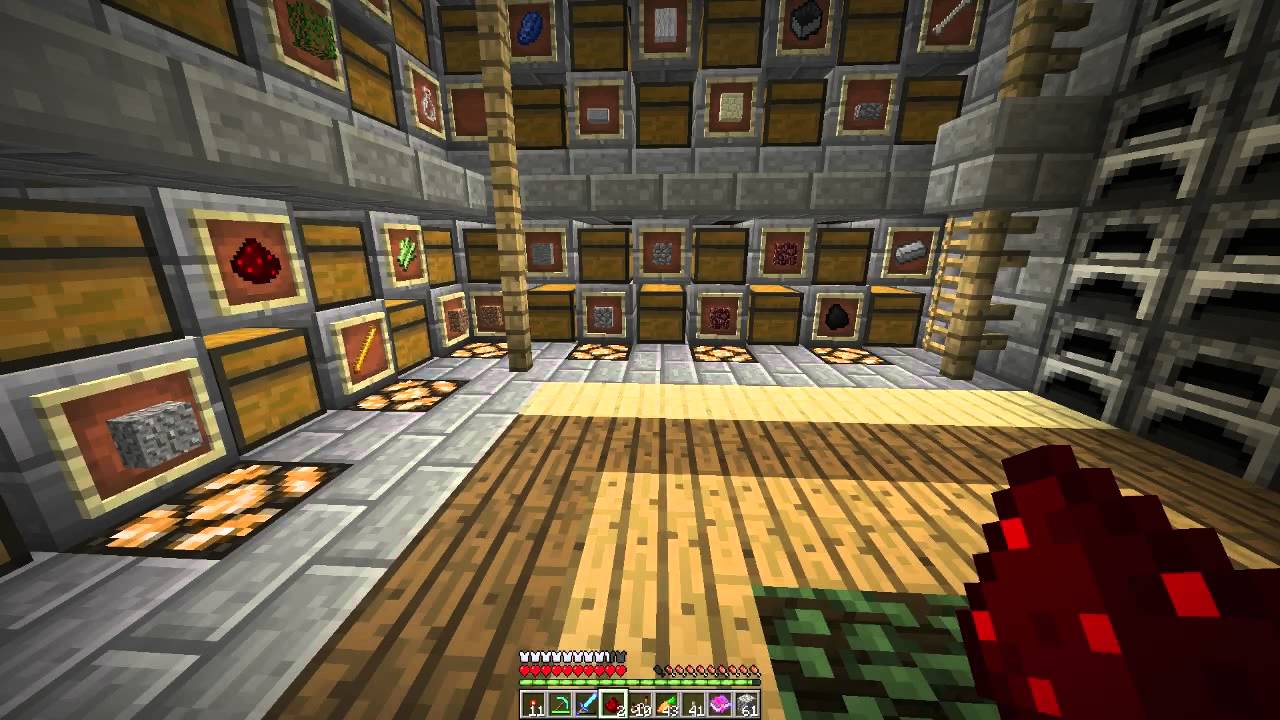 Let's Play - MinceRaft: Episode 64 Redstone Track Selector! - YouTube