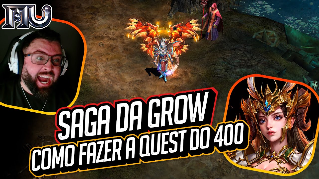 ⚔️🔥 Tutorial quest do 400 • Peguei level 400 no SPEED SERVER • 12 Horas ...