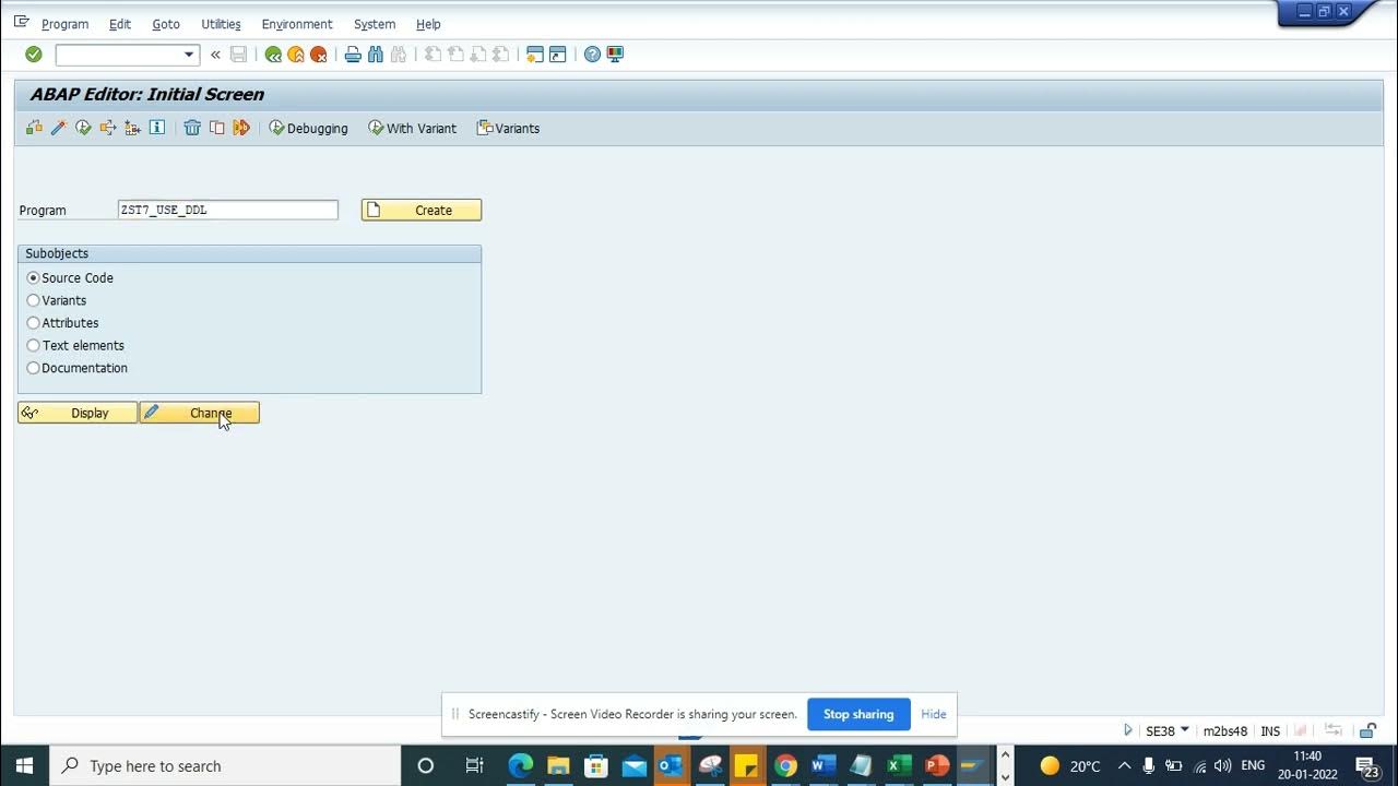 SAP ABAP: How to Copy a single in ABAP Editor CTRL+D #shorts - YouTube