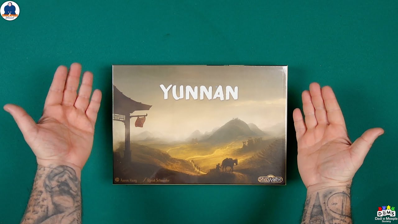 UNBOXING - YUNNAN (Second Edition) - Board Game - #indabox - YouTube