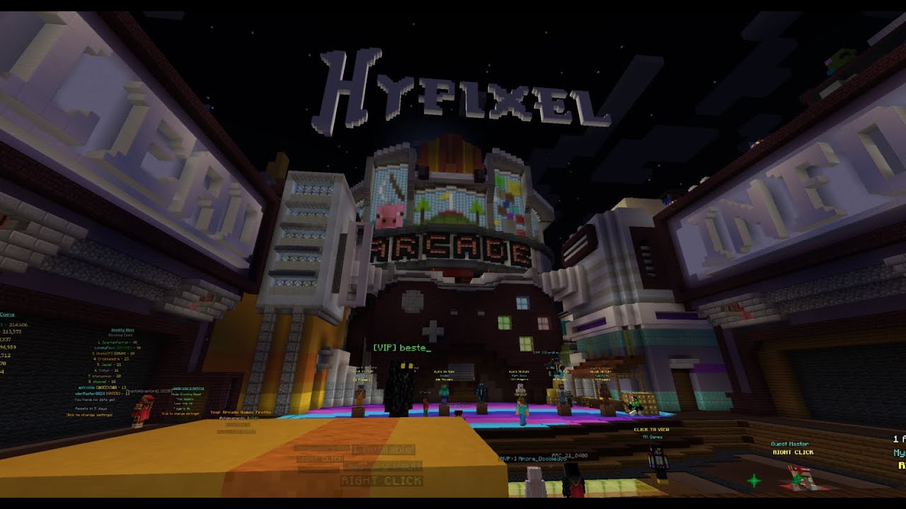 Minecraft - Hypixel MiniGames - YouTube