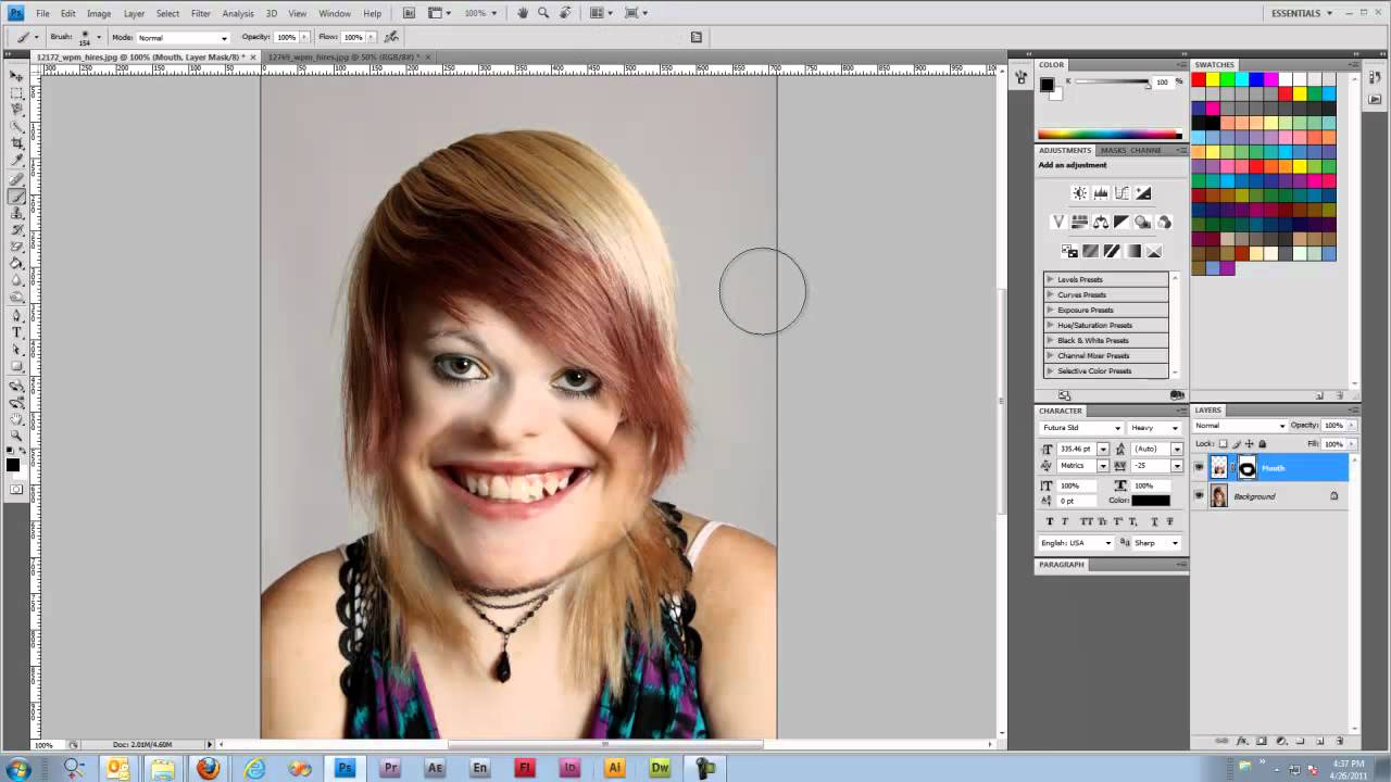 Layer Masks and Photo Manipulation in Photoshop - YouTube