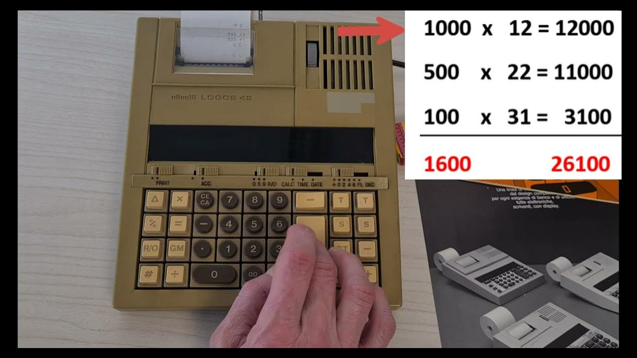 How to use the different buttons on electronic calculators Part 5: ACC ...