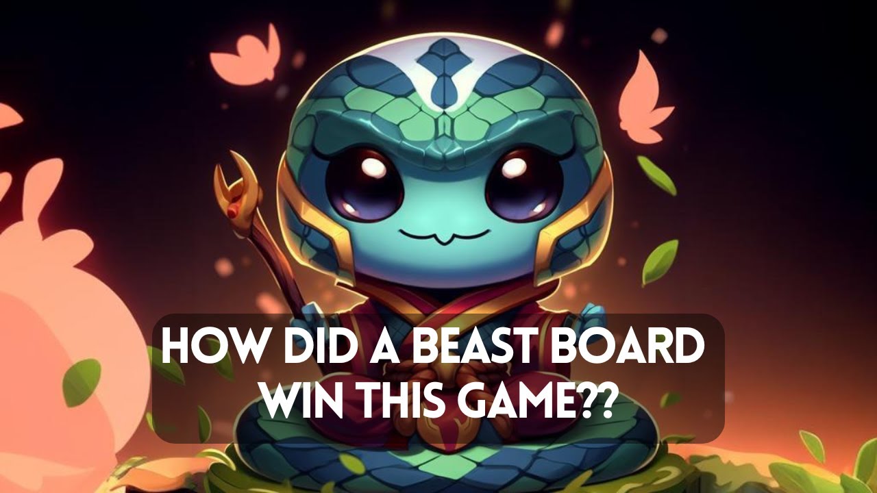 How Did A Beast Board Win This Game?? - YouTube