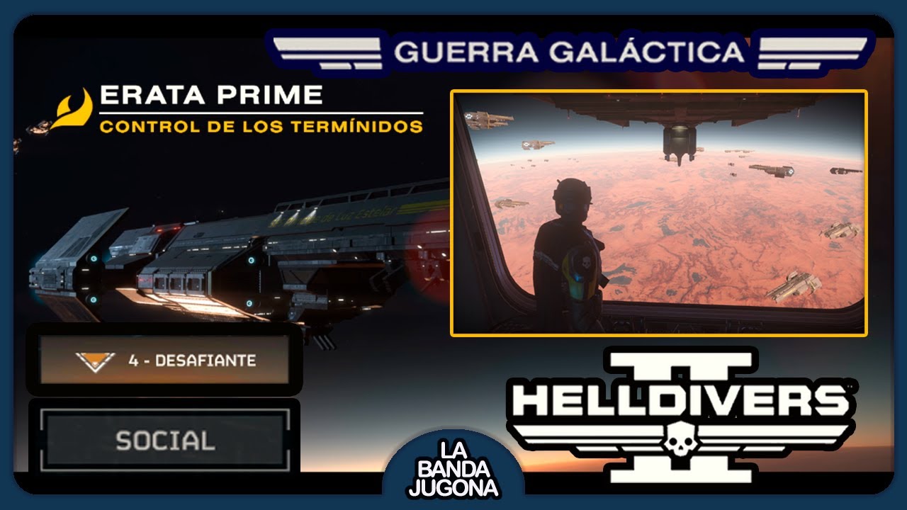 Helldivers II | Erata Prime | Guerra Galáctica Cooperativo con El Gabs #7 - YouTube