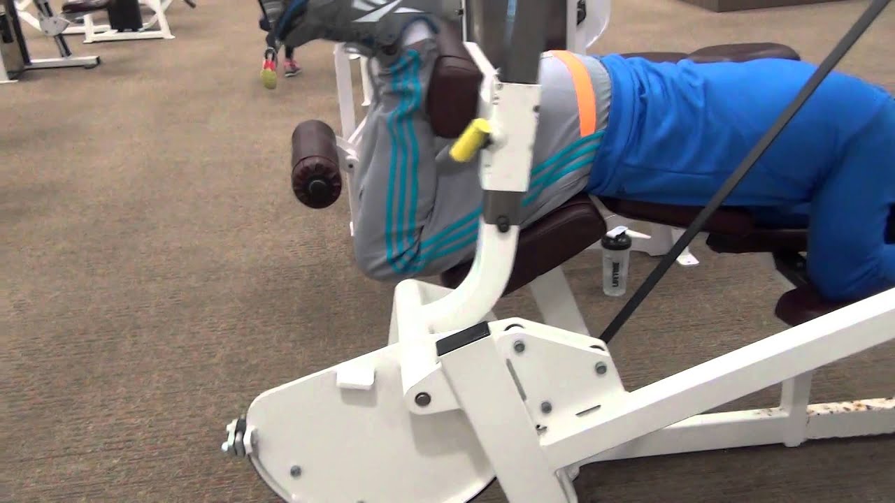 Machine Leg Curls, Dorsiflexion - YouTube