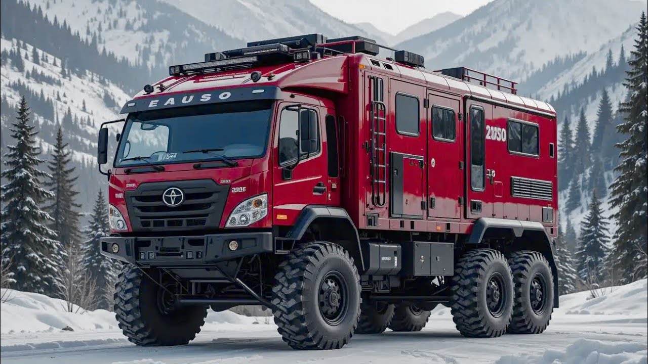 $150K Fuso Canter 6x6 Motorhome – Ultimate Off-Road RV Review in 3 ...